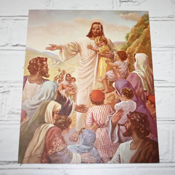 Vintage | Art | Vintage Print Warner Sallman 946 Print 575x75 Nwot ...